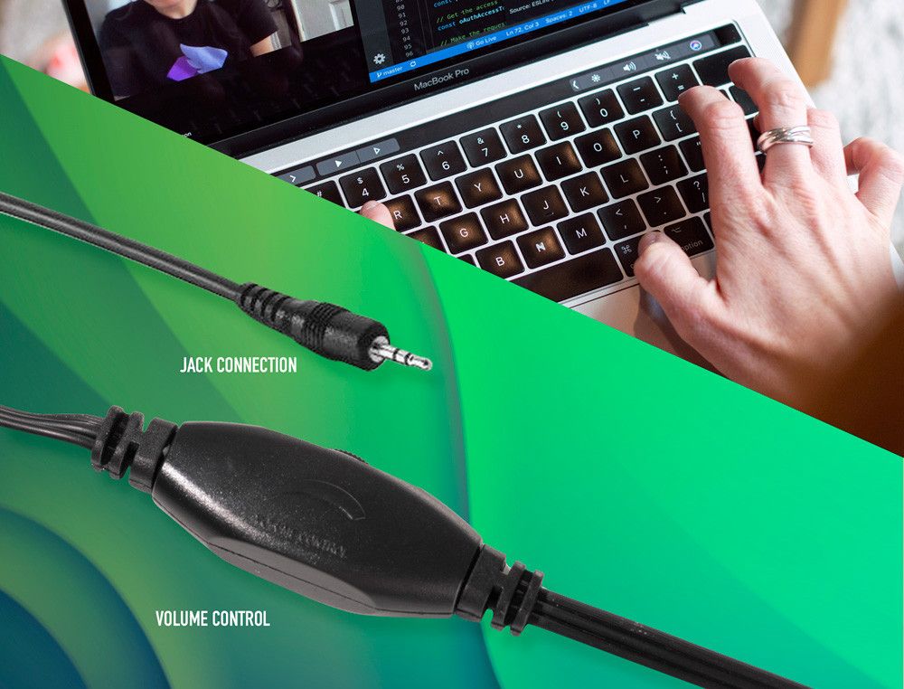 Auricular ngs ms 103 pro microfono y control de volumen diadema ...