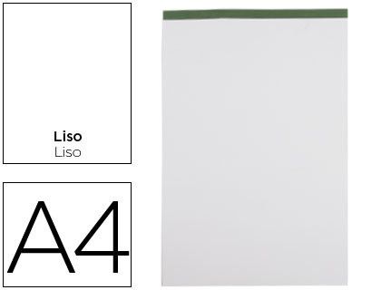 Bloc Notas Liderpapel Liso A4 80 Hojas 60 G/M2 Perforado Sin Tapa ...