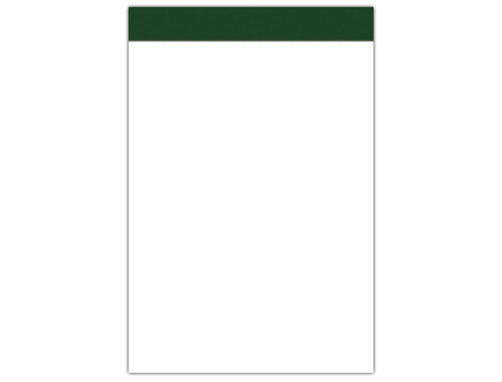 Bloc Notas Liderpapel Liso A4 80 Hojas 60 G/M2 Perforado Sin Tapa ...