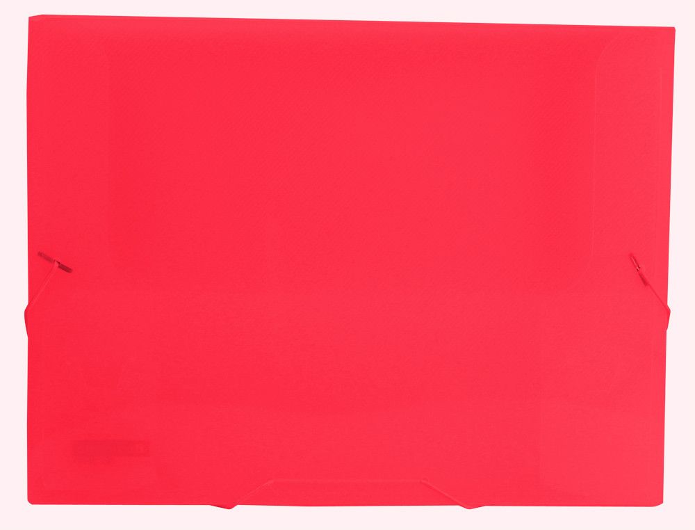 Carpeta Beautone Portadocumentos Gomas 36930 Polipropileno Din A4 Roja ...
