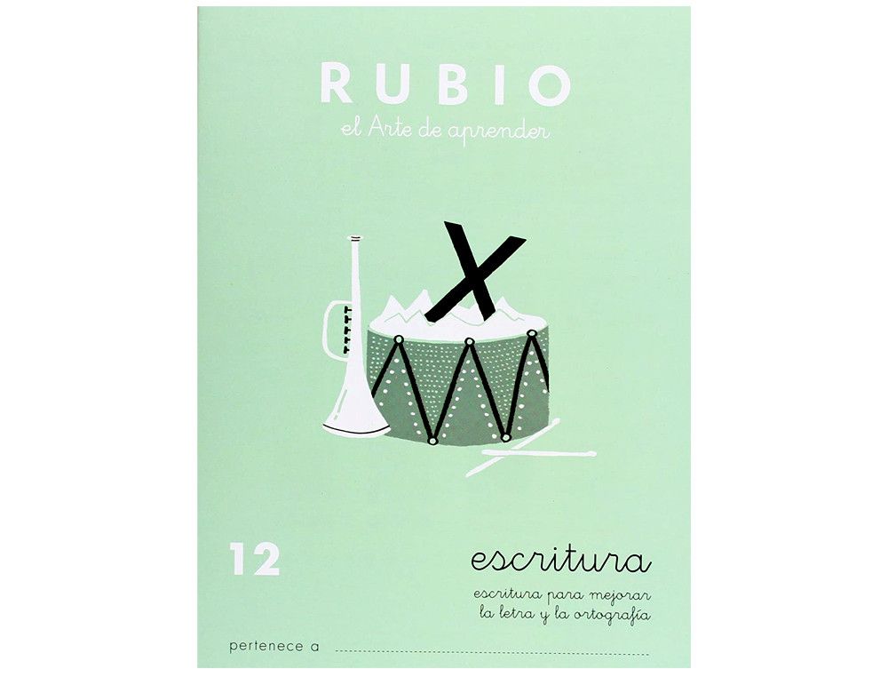 Cuaderno Rubio Caligrafia Nº 12 — Deskidea