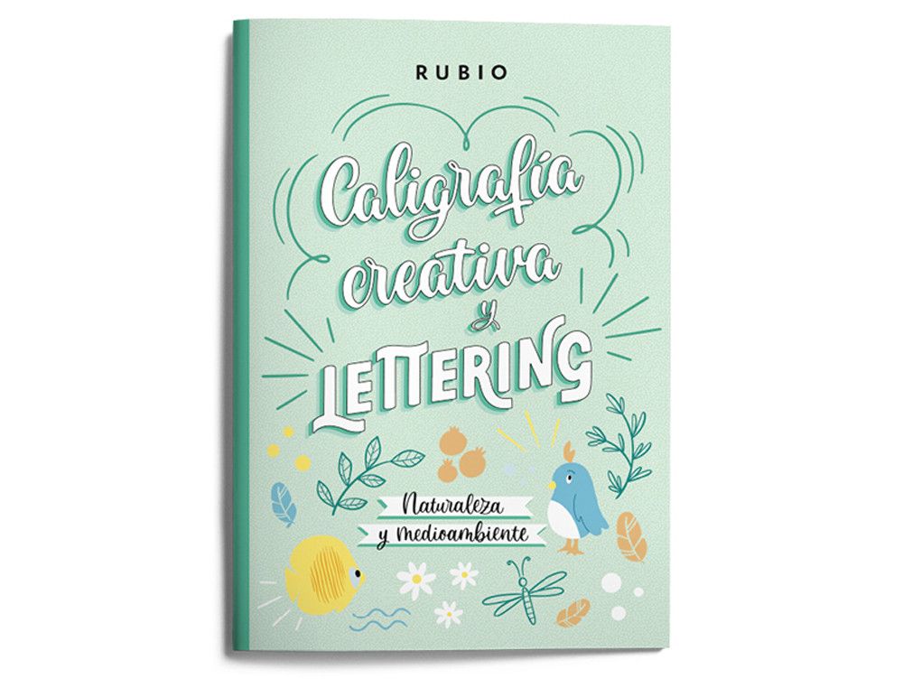 Cuaderno rubio lettering caligrafia creativa naturaleza y medio ...