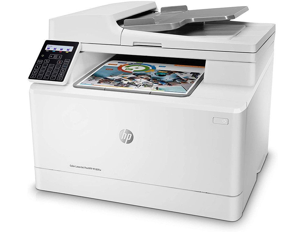 Equipo multifuncion hp color laserjet pro mfp m183fw fax ethernet wifi ...