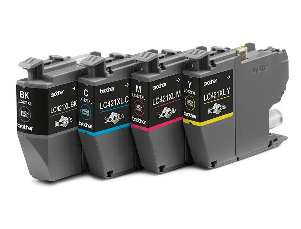 Ink-jet brother lc421xlval dcp-j1050dw / dcp-j1140dw / mfc-j10 pack 4 ...
