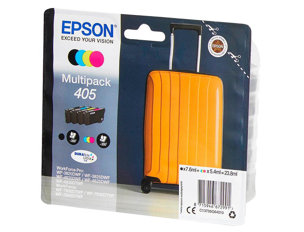 Ink-jet epson 405 wf-3820dwf / wf-4820dwf / wf-7830dtwf / wf-7840dtwf ...