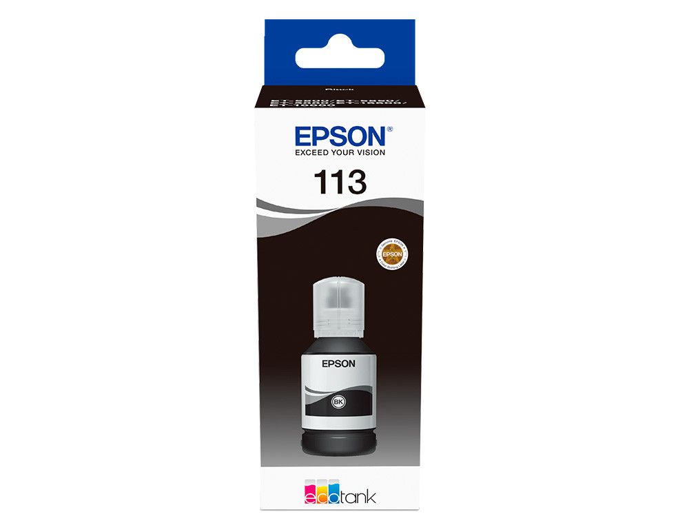 Ink-jet epson ecotank 113 series negro — Deskidea