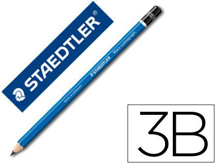 Lapices de Grafito Staedtler Mars Lumograph 100 3B Unidad — Deskidea