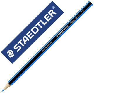 Lapiz de color staedtler wopex ecologico azul — Deskidea