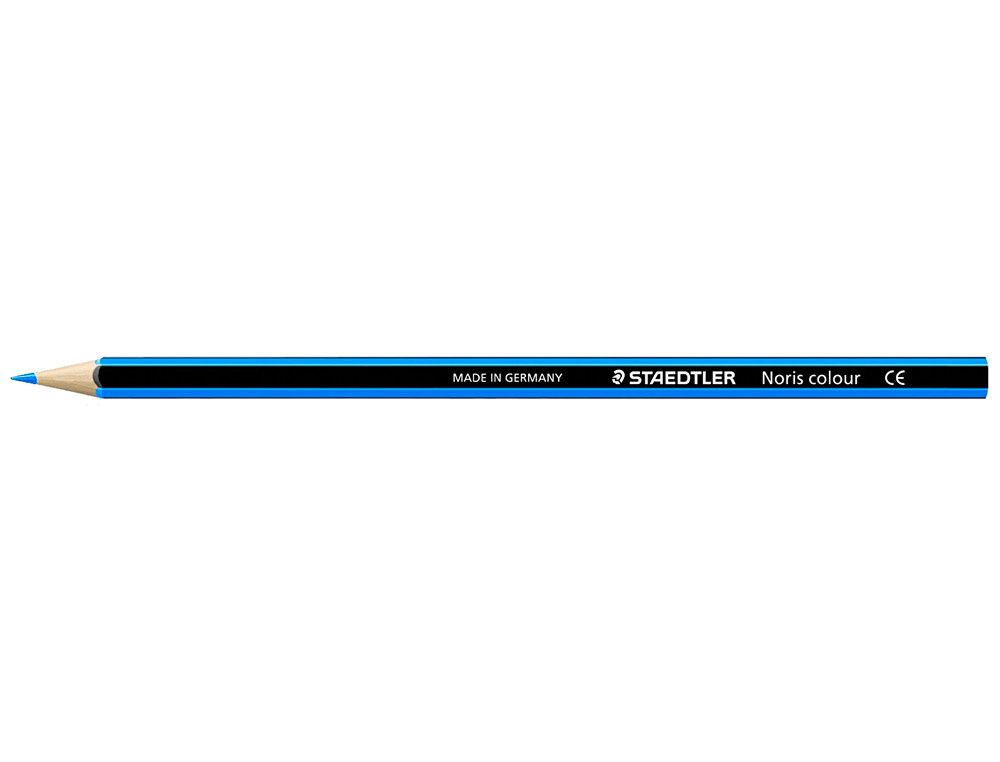 Lapiz de color staedtler wopex ecologico azul — Deskidea