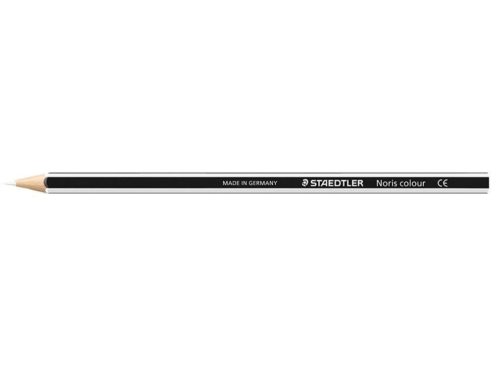 Lapiz de color staedtler wopex ecologico blanco — Deskidea