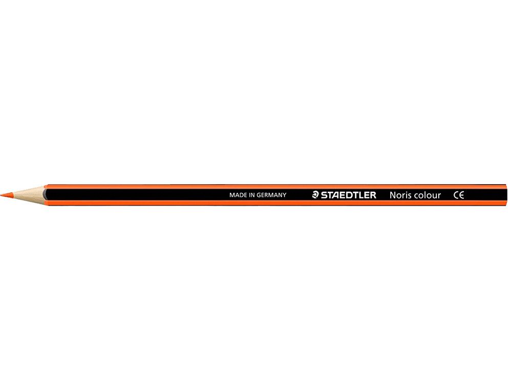Lapiz de color staedtler wopex ecologico naranja — Deskidea