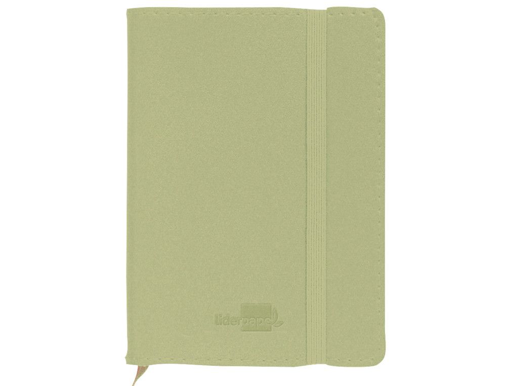 Libreta Liderpapel Simil Piel A5 120 Hojas 70G/M2 Horizontal Sin Margen ...