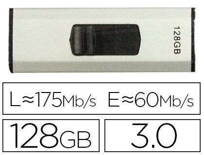Memoria Usb Q-Connect Flash 128 Gb 3.0 — Deskidea