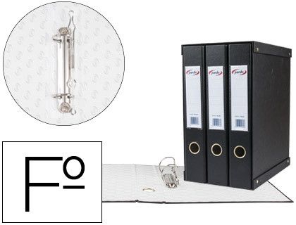 Módulo 3 archivadores Pardo negro — Deskidea