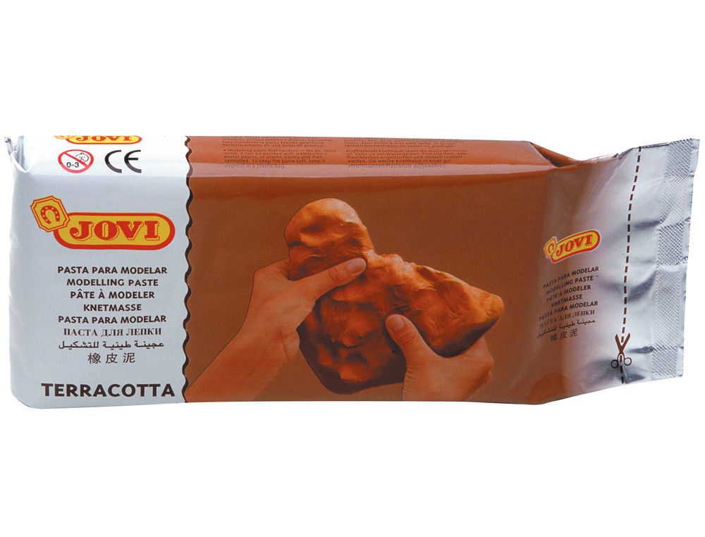 Pasta Jovi para Modelar 1000 Gr Terracota — Deskidea