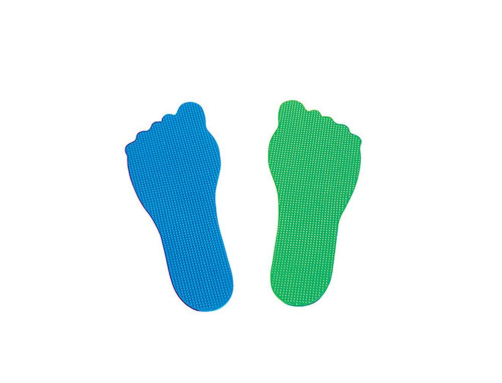 Pies amaya de caucho antideslizante set de 20 unidades 10 azules 10 verdes longitud 230mm — Deskidea