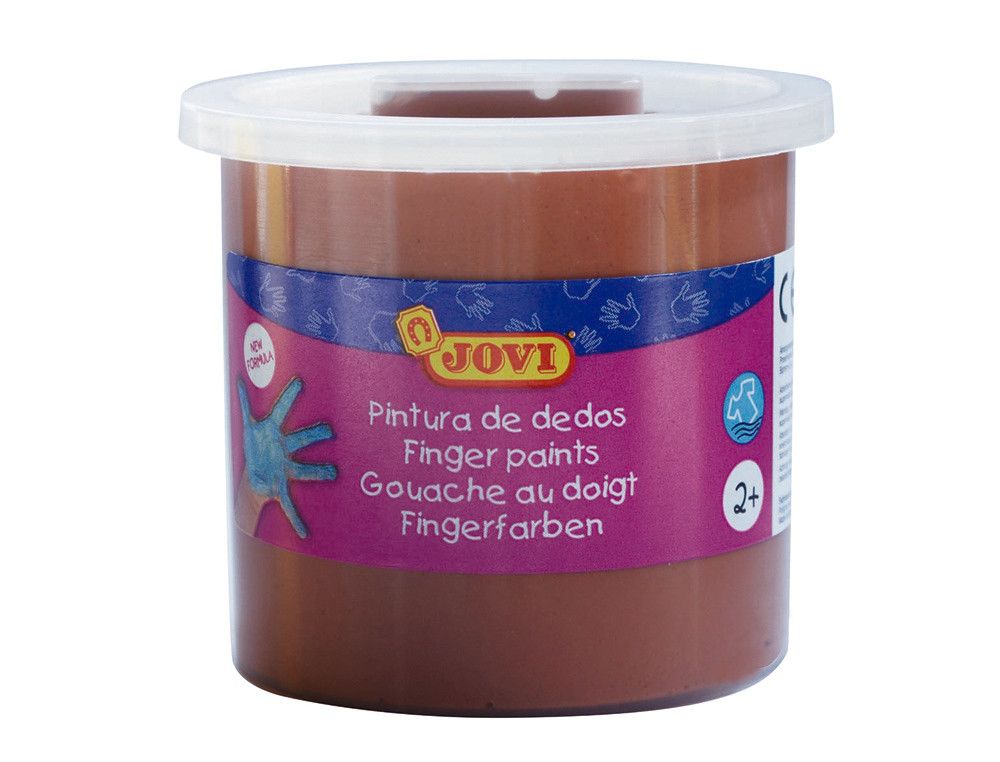 Pintura A Dedos Jovi 125 Cc -Marron — Deskidea