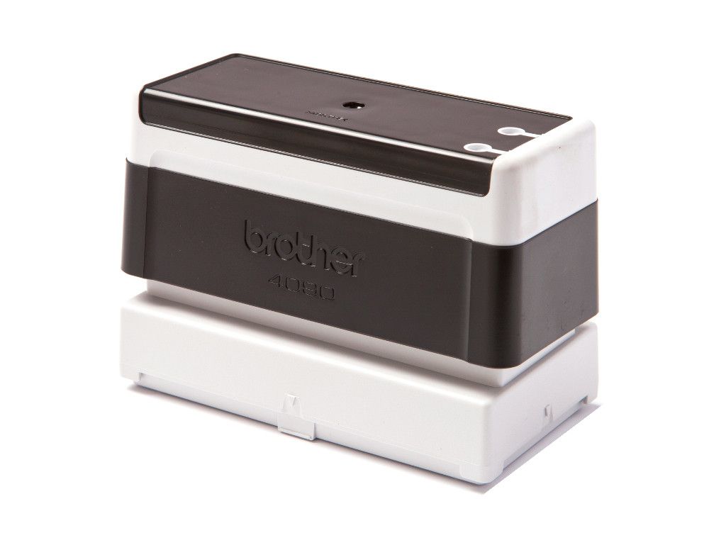 Sello Automatico Brother 40 Mm X 90 Mm Negro — Deskidea