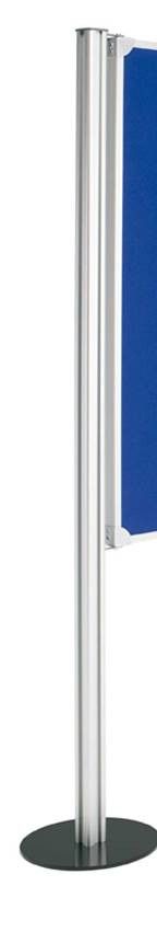 Soporte Pié Base redondo 190 x 30 cm. — Deskidea