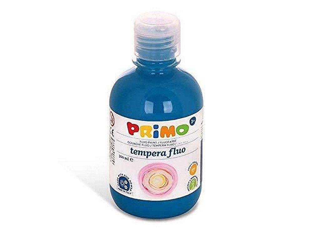 Tempera liquida primo escolar 300 ml azul marino fluorescente — Deskidea