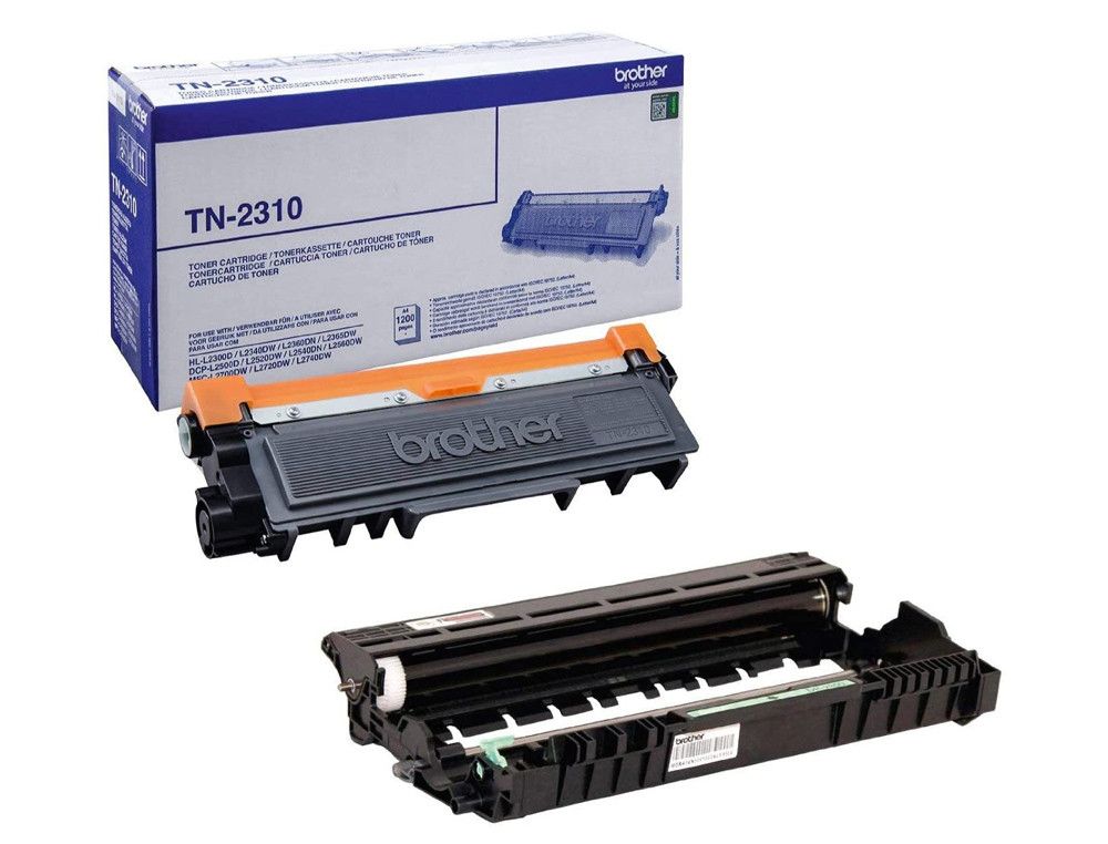 Tóner láser negro original Brother TN2310 — Deskidea